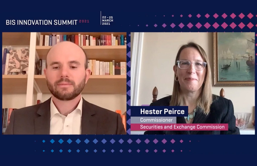 SEC's Hester Peirce outlines DeFi regulatory issues - Ledger Insights ...