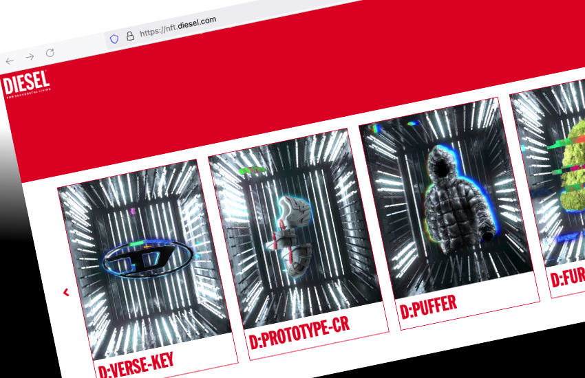 Diesel launches NFT platform for physical, digital wearables - Ledger ...