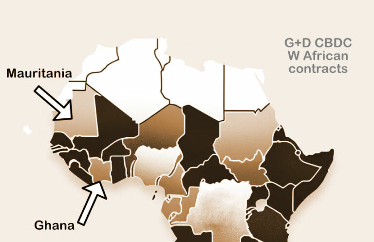 G+D wins CBDC project for Mauritania - Ledger Insights - blockchain for ...