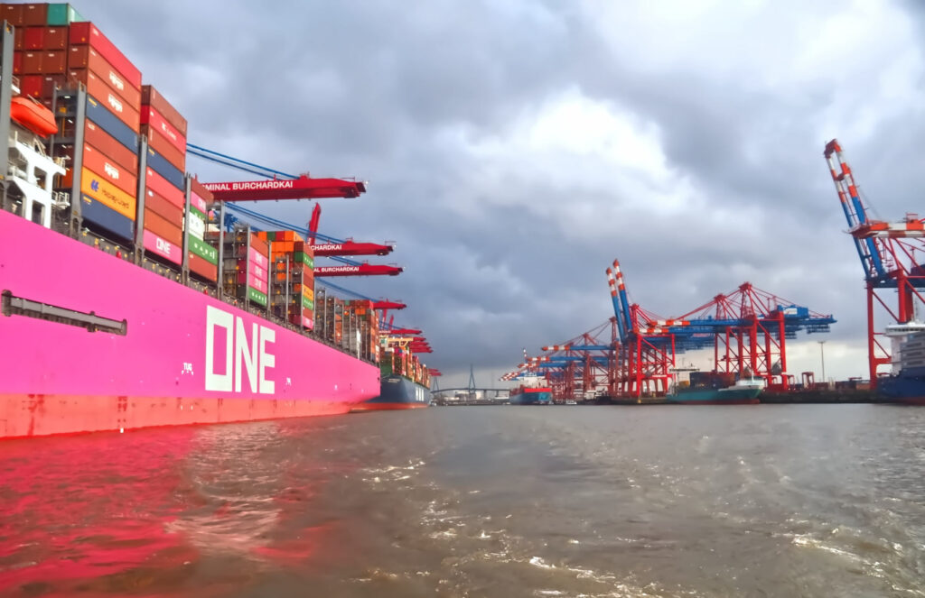 Container carrier ONE working with GSBN for electronic bills of lading ...